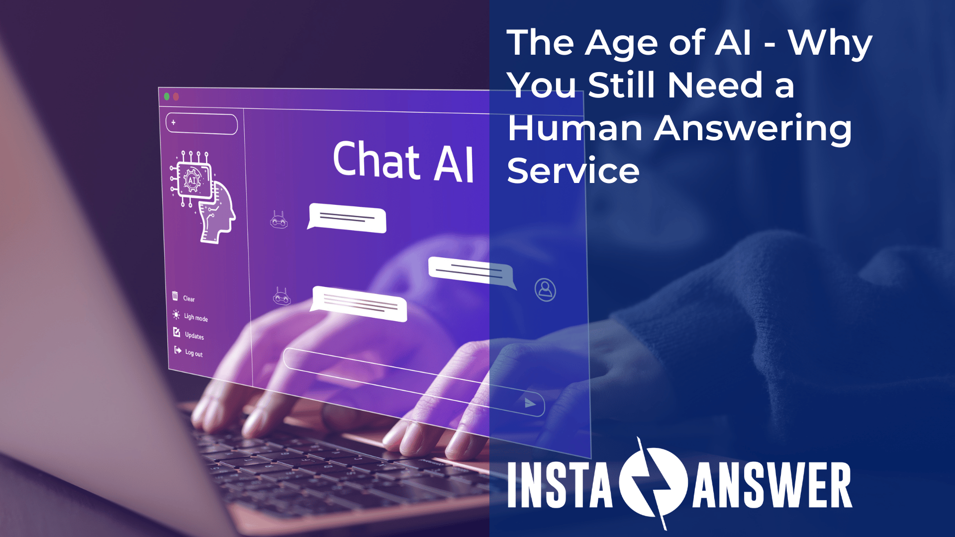 The Age of AI – Why You Still Need a Human Answering Service