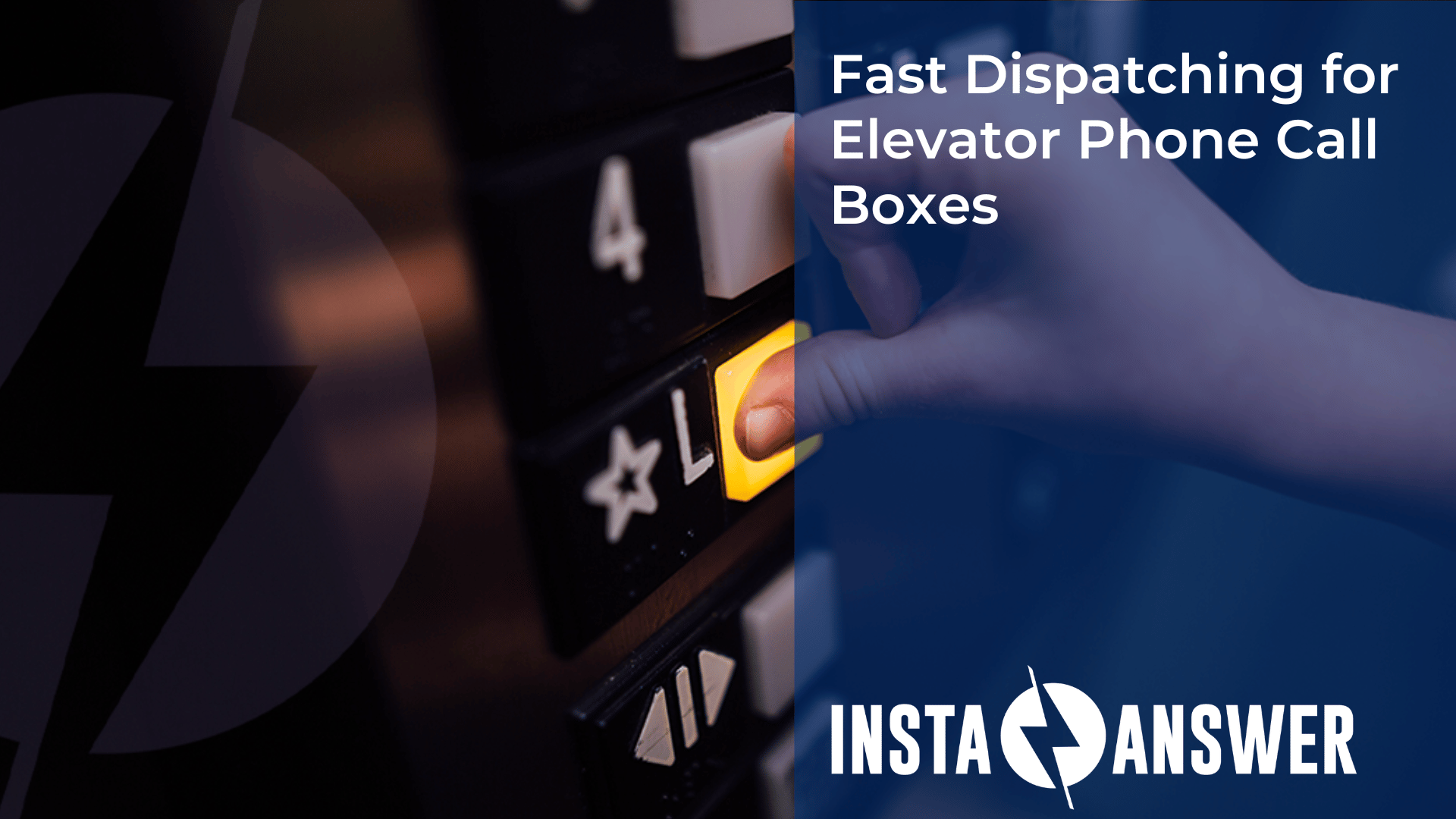 Fast Dispatching for Elevator Phone Call Boxes